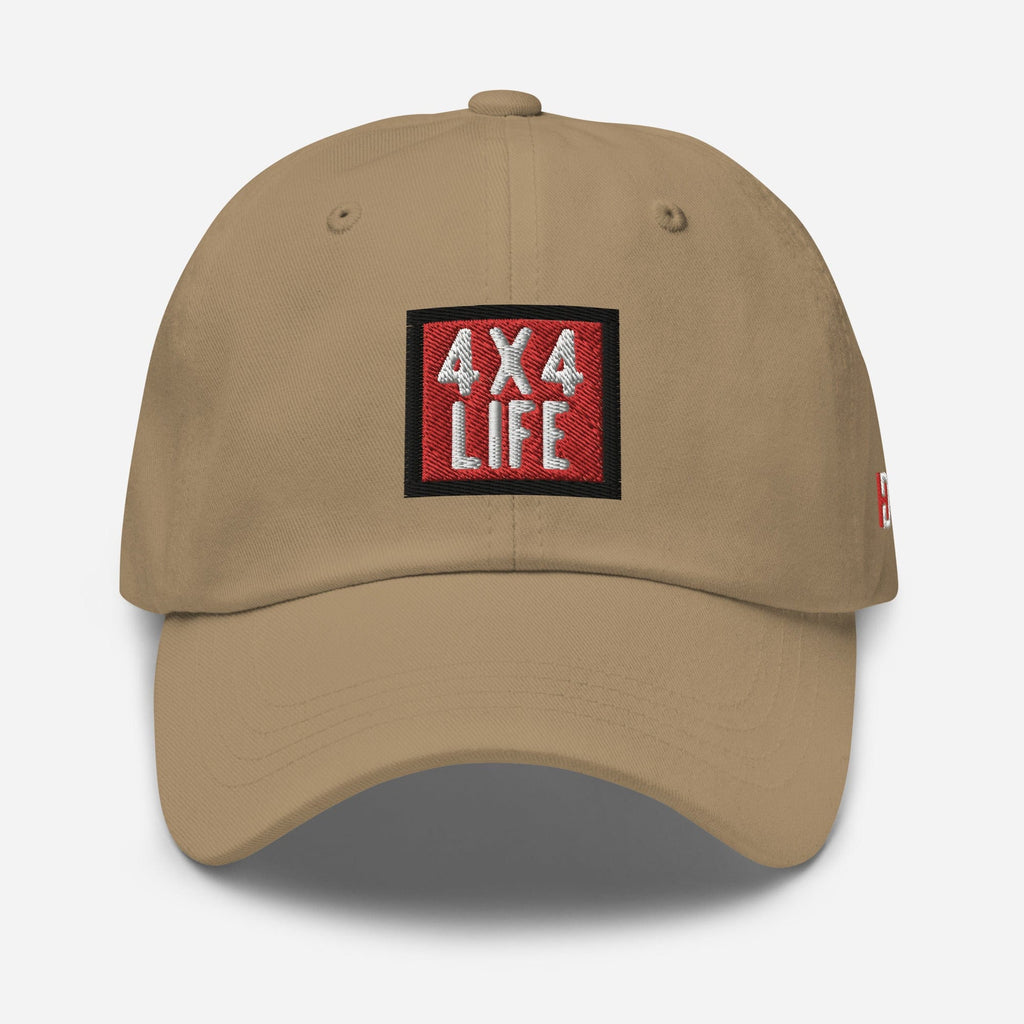 4x4 Life Dad Hat Khaki – Hanz Driven
