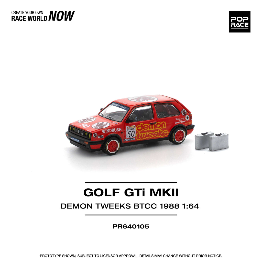 Volkswagen Golf GTI MK2 Team Demon Tweeks BTCC 1988 Pop Race – Hanz Driven