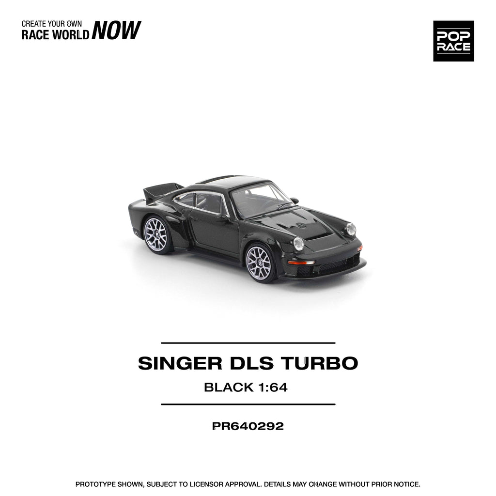 Porsche Singer DLS Turbo Study Track Orange 1/64 scale Pop Race – Hanz ...