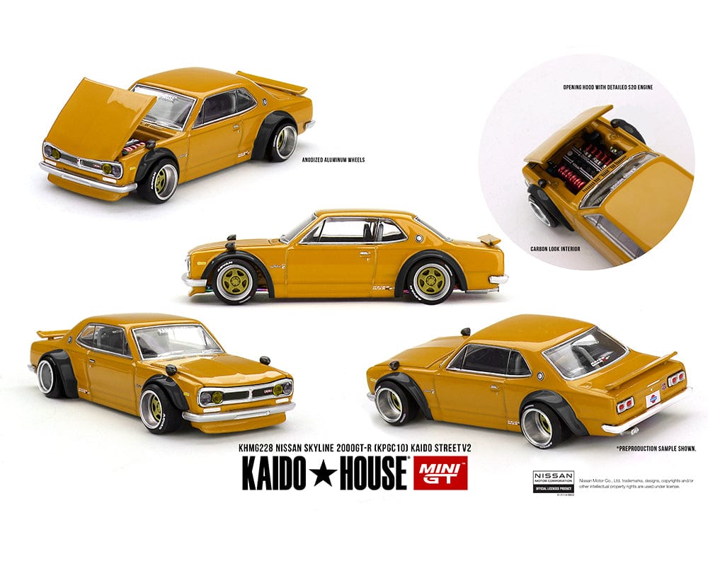Nissan Skyline 2000 GT-R (KPGC10) Kaido Street V2 – Yellow Kaido House ...