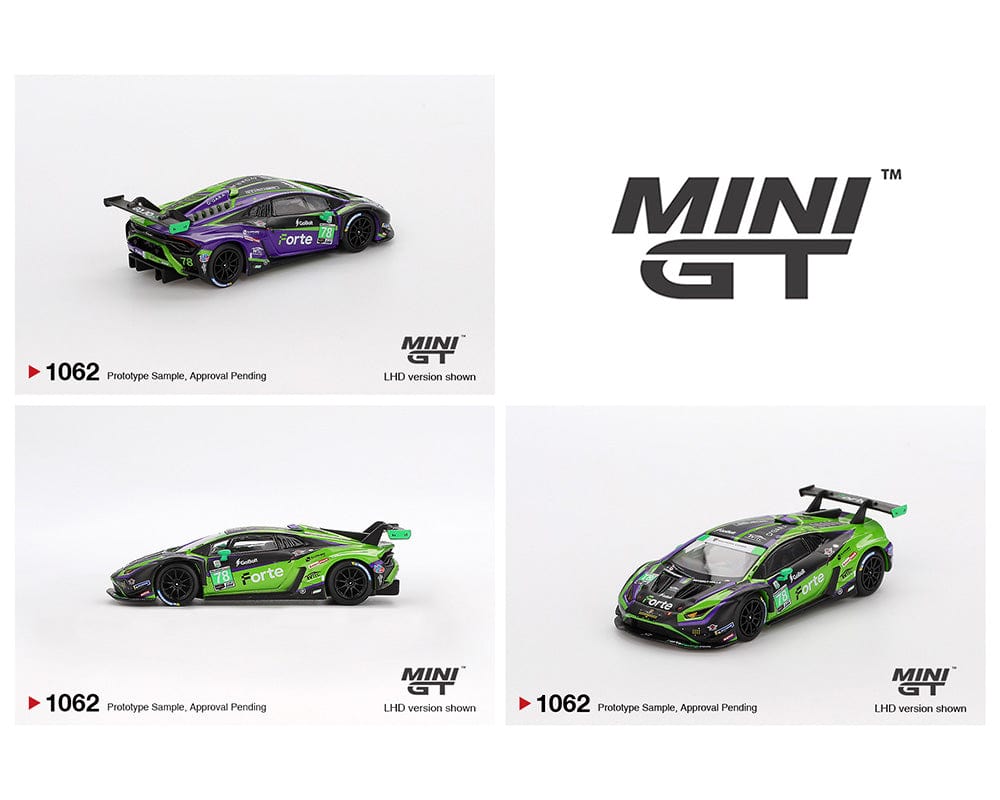 (Pre-order) Lamborghini Huracán GT3 EVO2 #78 Forte Racing 2024 IMSA Da ...