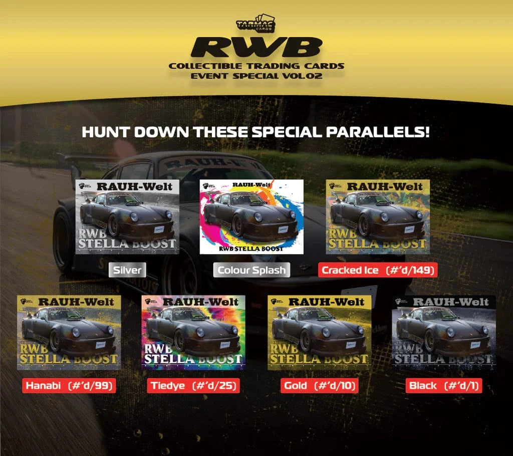 Tarmac Cards RWB Event Special - BOX with 5 packs – Hanz Driven