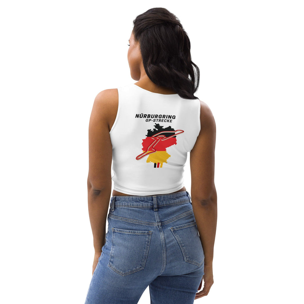 Nurburgring German Circuit Crop Top – Hanz Driven