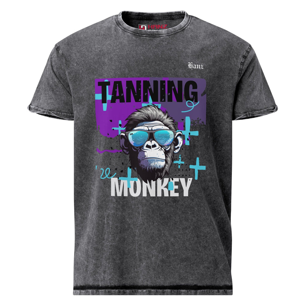 Tanning Monkey Denim T-Shirt – Hanz Driven